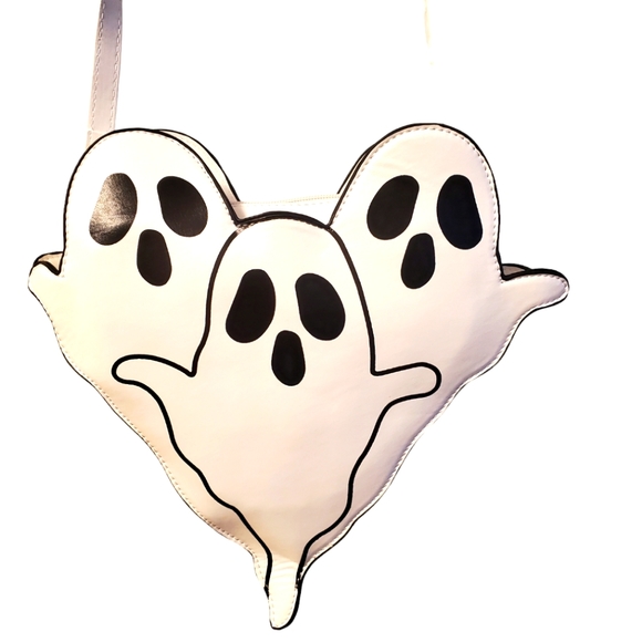 Bags | Halloween Ghost Purse Trick Or Treat Crossbody Bag Novelty Cute ...